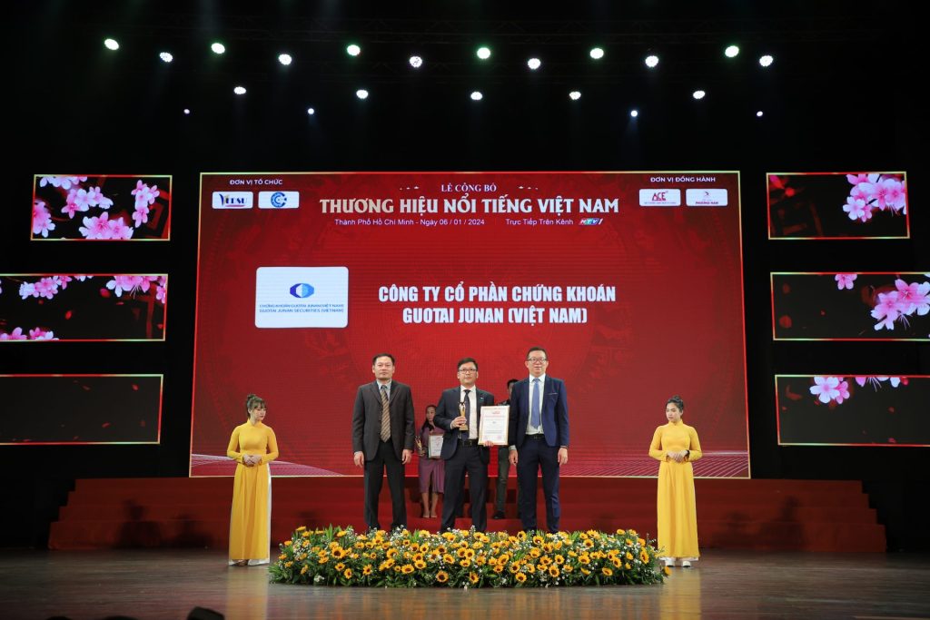 Chứng khoán Guotai Junan (Việt Nam) nhận danh hiệu Top 10 Thương hiệu ...